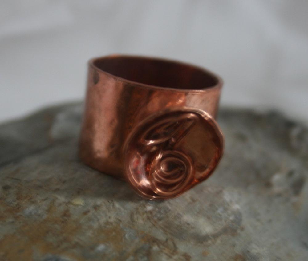 Upcycled Copper Ring: A Quirky Ring Made From Upcycled Copper Pipe. on ...