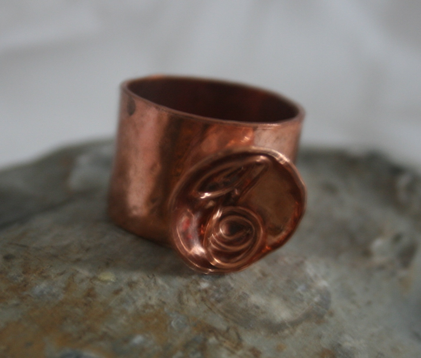 Upcycled Copper Ring: A Quirky Ring Made From Upcycled Copper Pipe. on ...