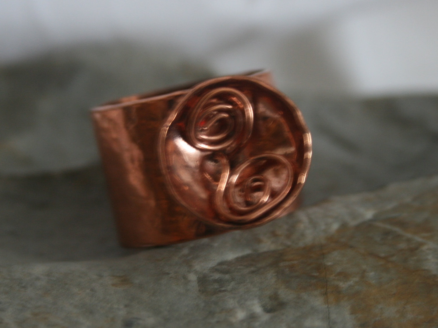 Upcycled Copper Ring: A Quirky Ring Made From Upcycled Copper Pipe. on ...